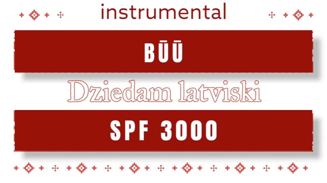 BŪŪ - SPF 3000 instrumental - YouTube