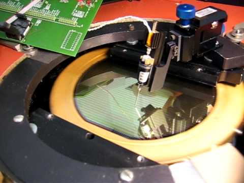 I. Inking a wafer, then unloading it . - YouTube