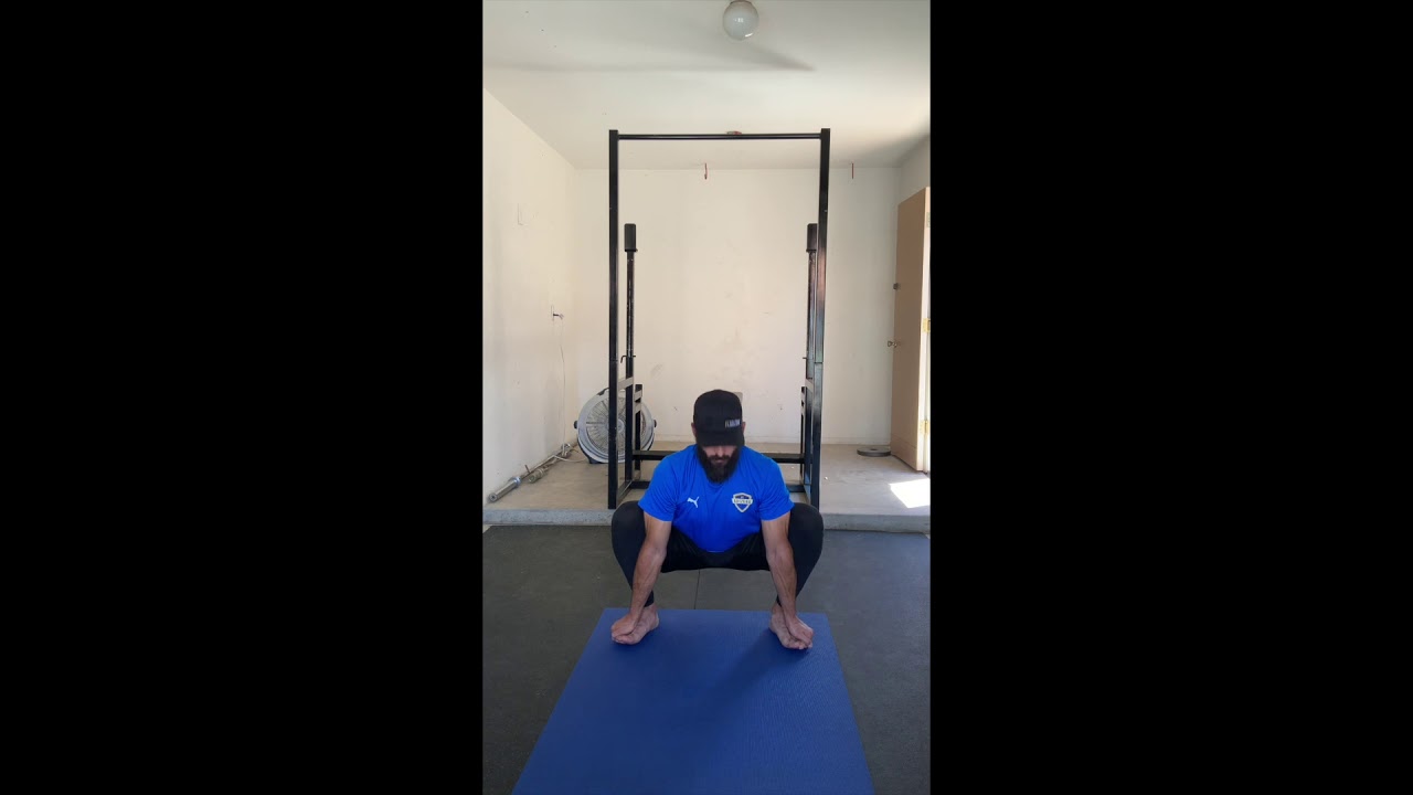 Dynamic Stretch: Deep Squat - Hip Hinge - YouTube