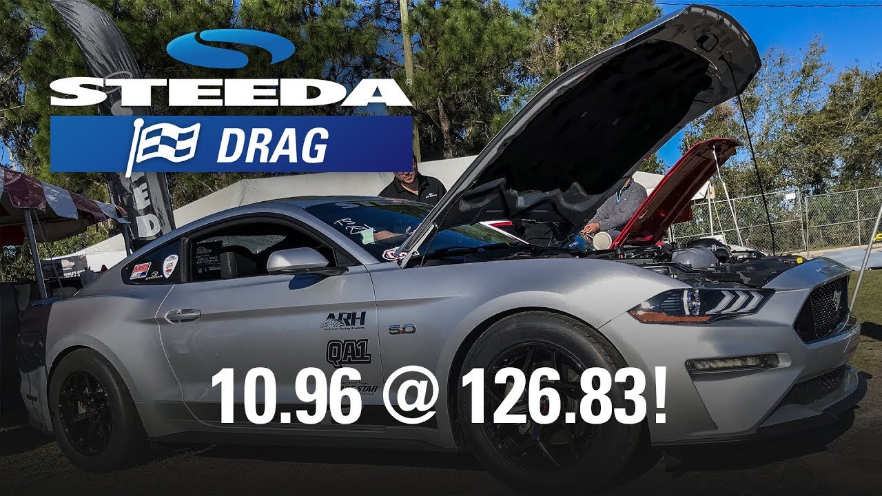 Steeda 2018 "Silver Bullet" Mustang Runs 10.96 at Bradenton NMRA ...