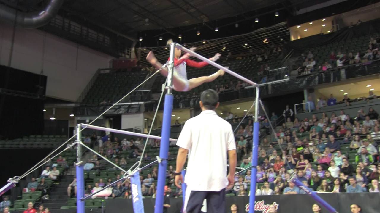 Ashton Locklear (USA) - Uneven Bars Final - 2016 Pacific Rim ...