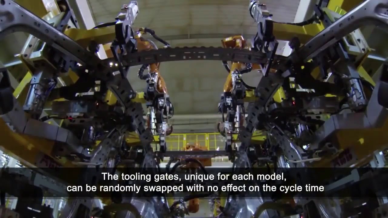 ABB Robotics - Automotive Body Assembly - Ride the Line - YouTube