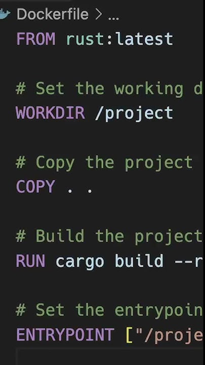 Rust Actix-Web Server with Docker using ChatGPT in 60 seconds! - YouTube