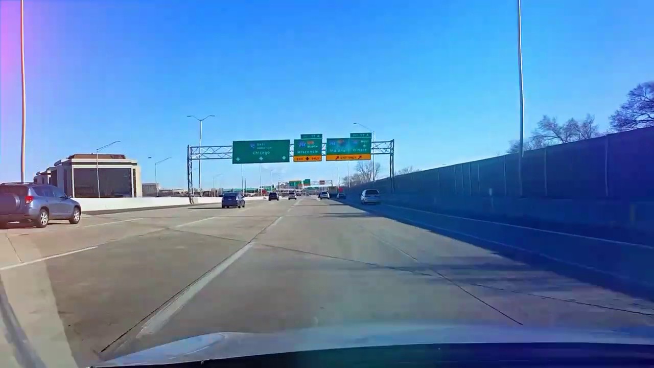 I-94 Chicago Loop Downtown Chicago - YouTube