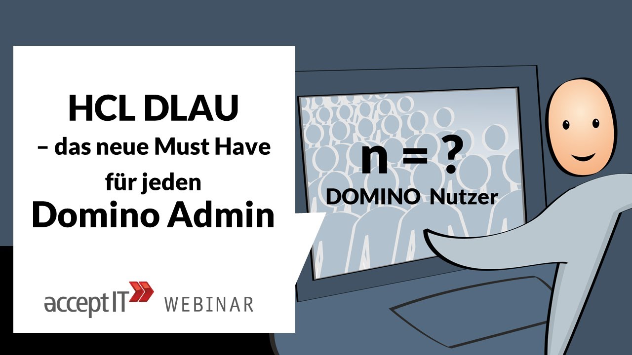 HCL DLAU -das neue Must Have für jeden Domino Admin - YouTube