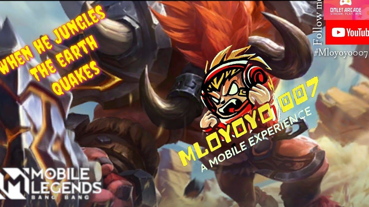 Mobile legends Bang Bang: Minotaur the Earth Quaker | Jungling tank | # ...
