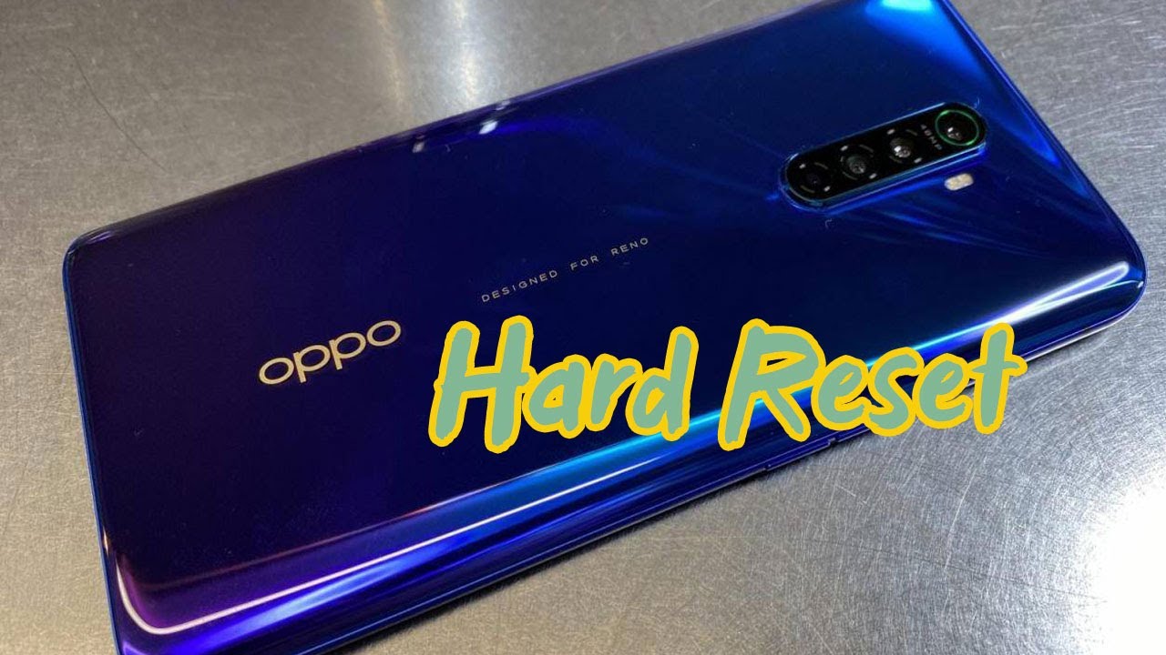 How To Hard Reset Oppo Cellphone | Tutorials - YouTube