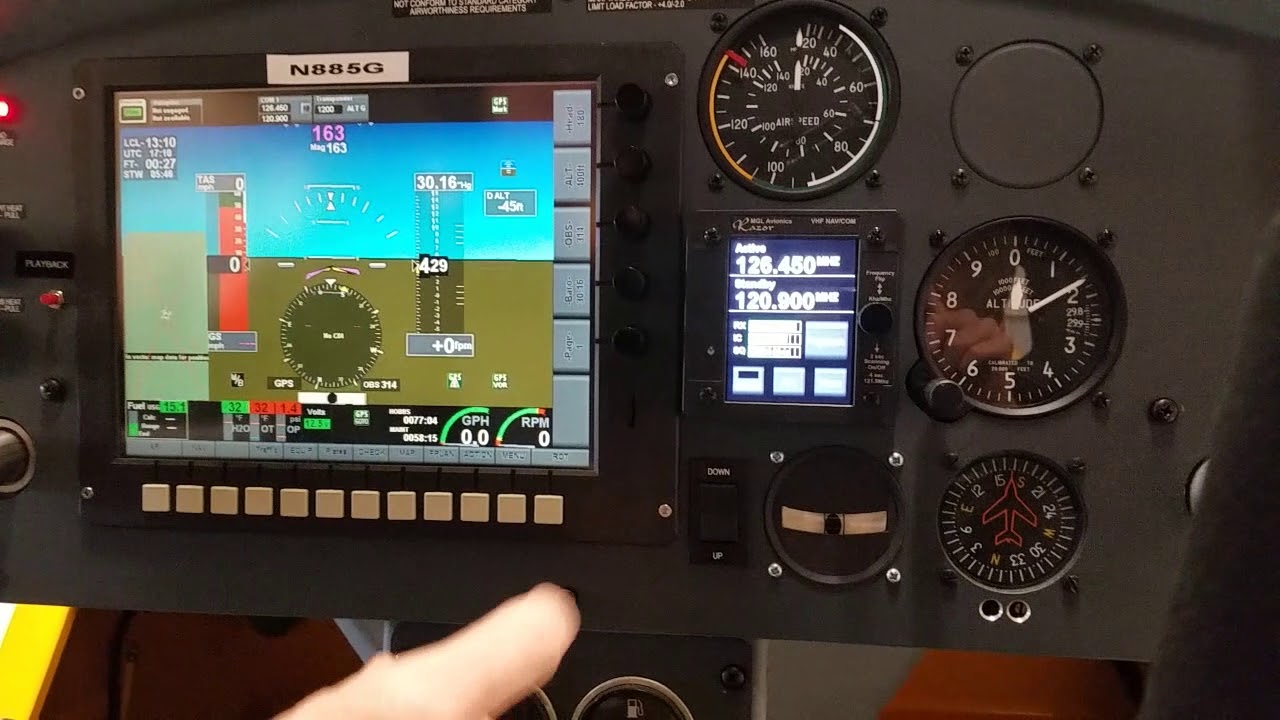 MGL V16 Razor Radio - YouTube