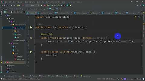 JavaFX - JDBC - MySQL - Scene Builder - YouTube