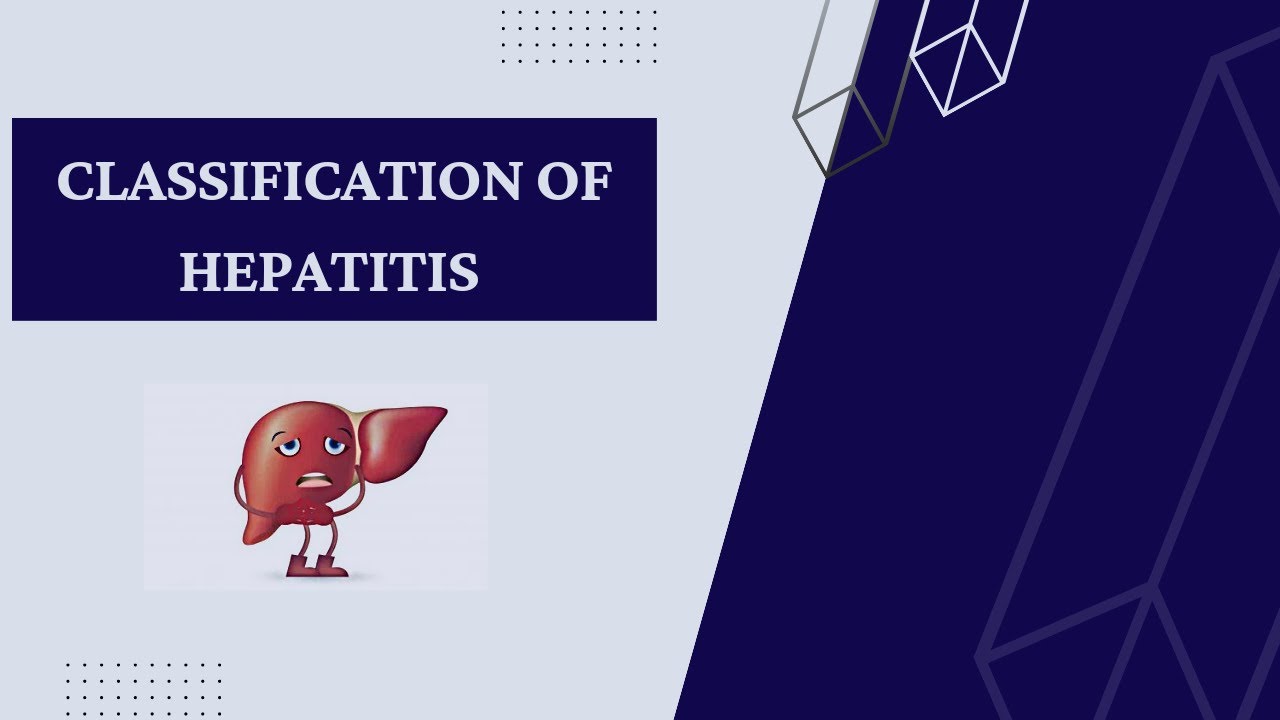 Classification of Hepatitis - YouTube