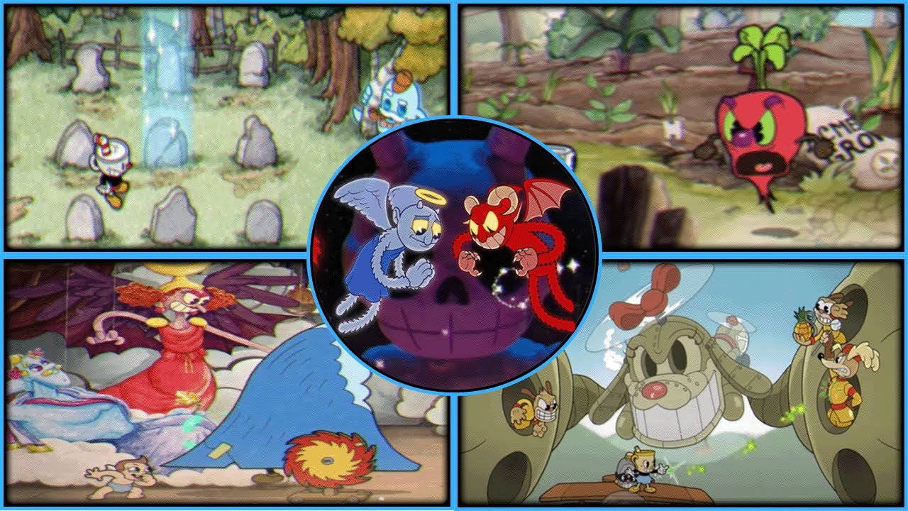 HOW TO Find ALL The Secret Bosses In Cuphead! DLC Included - YouTube