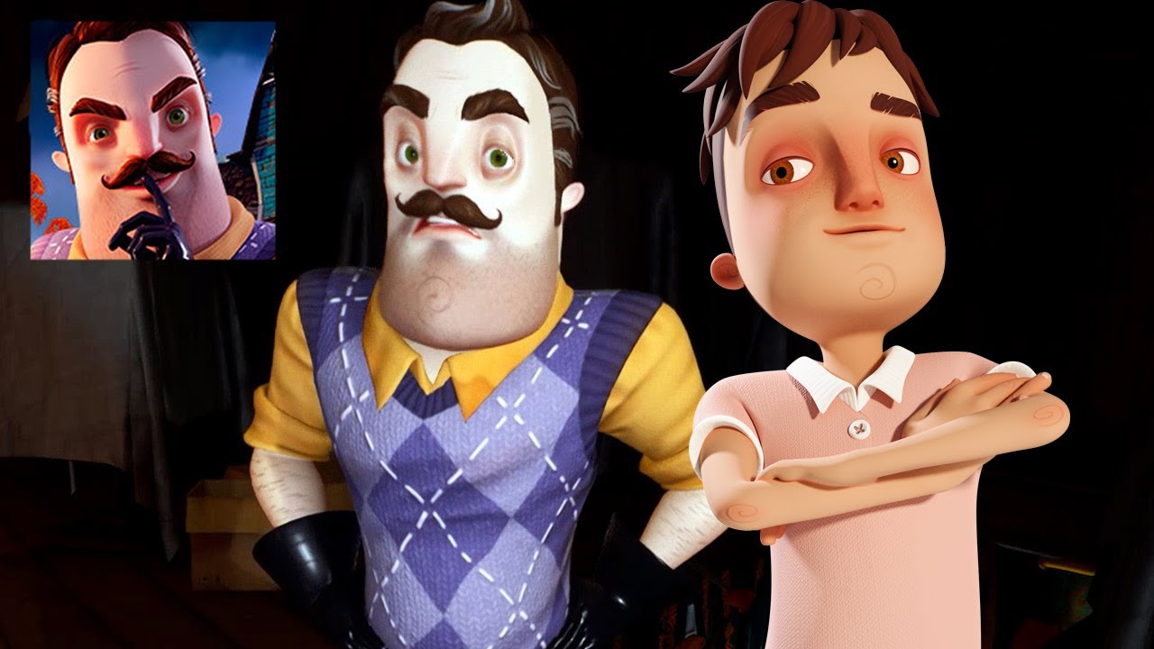 Hello Neighbor 2 Part 9 All Cutscenes Full History Secrets Puzzles Full ...