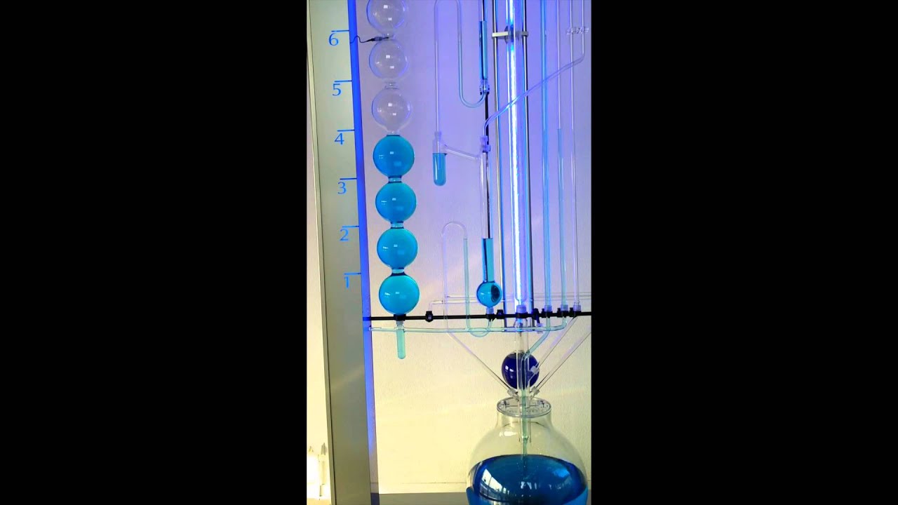 Bernard Gitton's water clock - YouTube