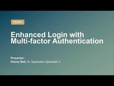 NextGen Mobile Multi-Factor Authentication (MFA) Workflow - YouTube