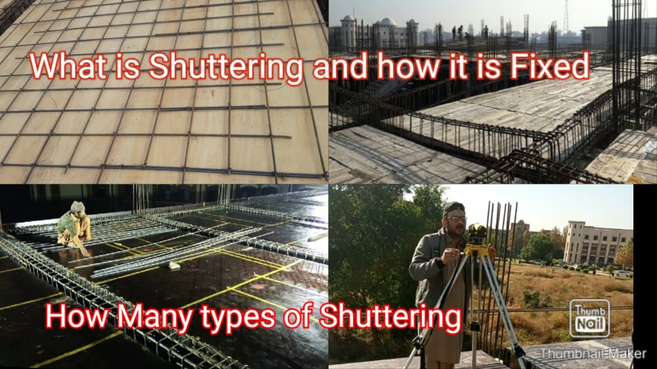 What is Shuttering and How it is Done at Site.... - YouTube