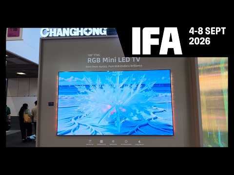 Changhong (Chiq / Grundig) @ IFA 2026 | Booth Tour