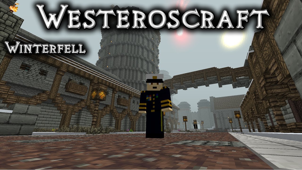 Let's Tour: Westeroscraft - Winterfell - YouTube