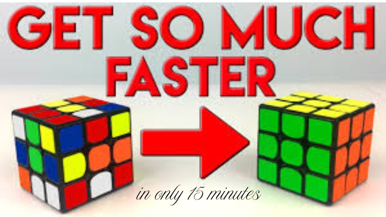 Learn 3x3 cube with advanced algorithms and fingertips and only in 15 ...