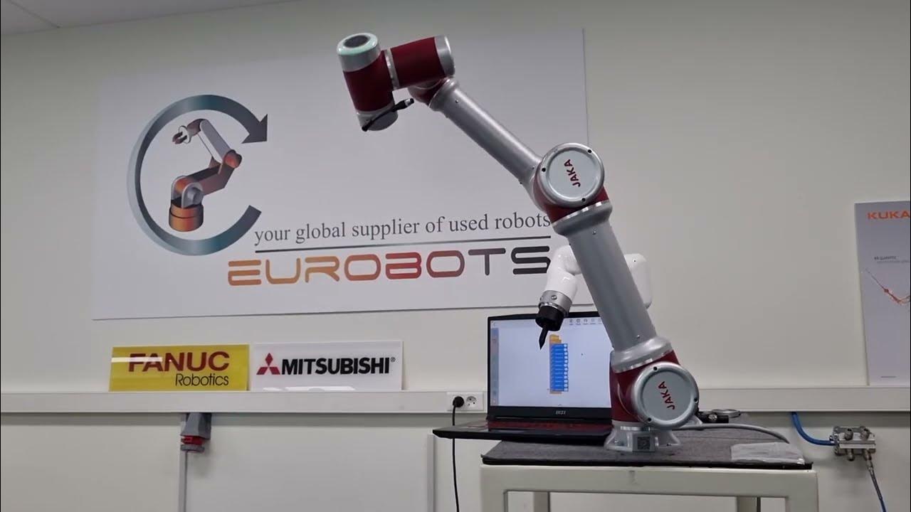 JAKA Zu 5 cobot (collaborative robot) - YouTube