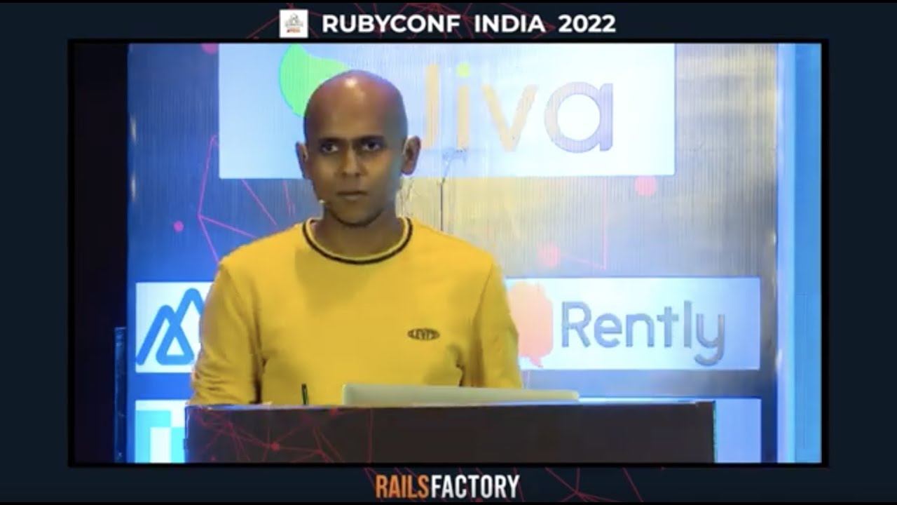 RUBYCONF INDIA | 2022 | Engineering Excellence by Narendran - YouTube