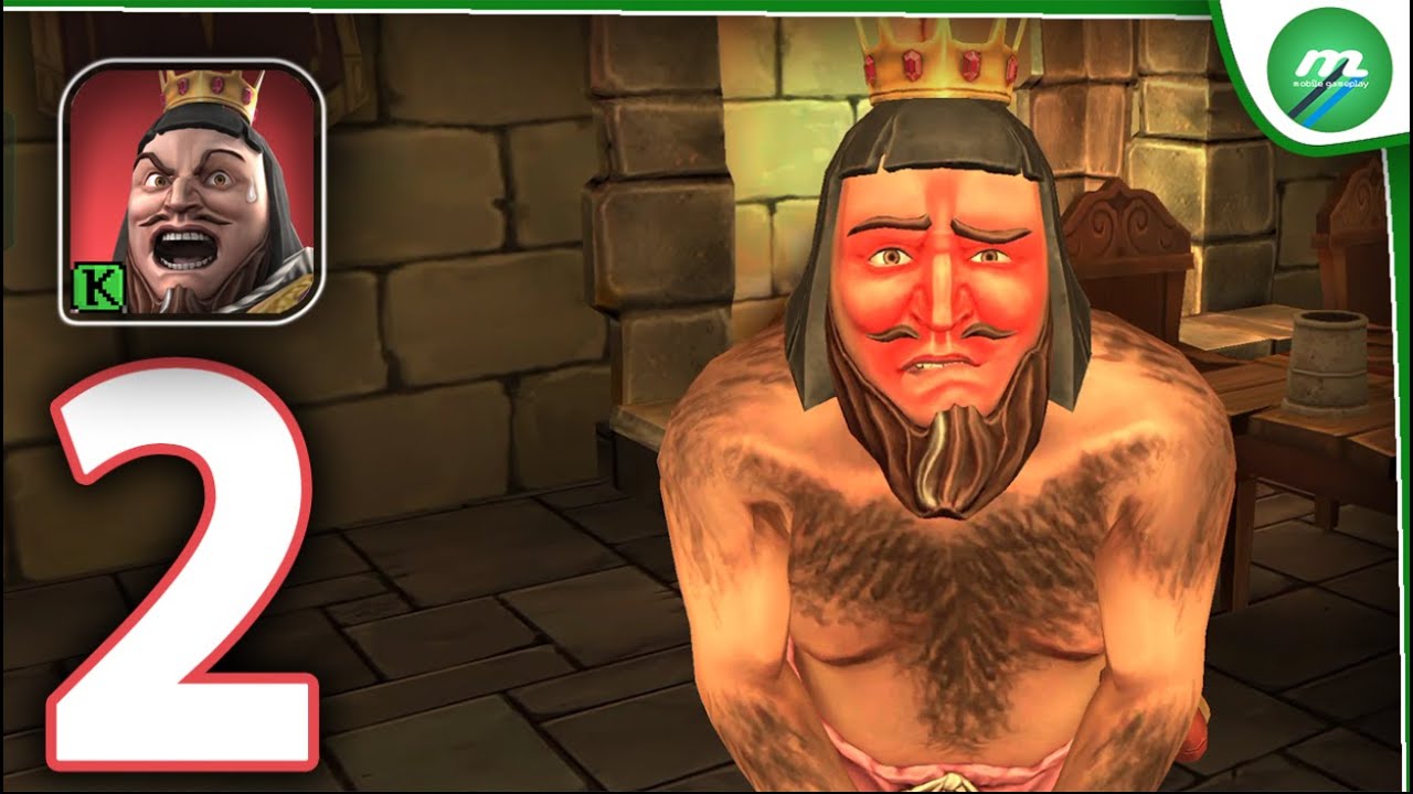 Angry King : Scary Pranks / Part 2 / gameplay / (mobilegameplay) - YouTube