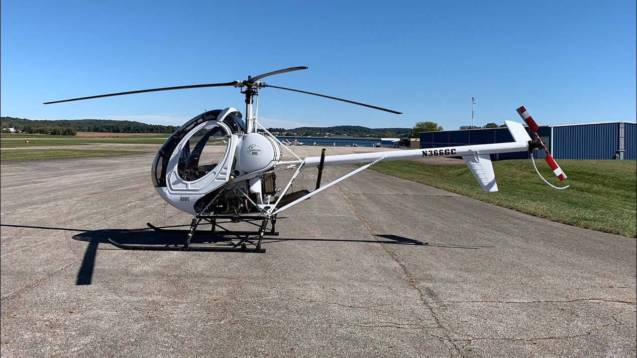 Schweizer S300C Ride Over Columbus, Ohio - YouTube