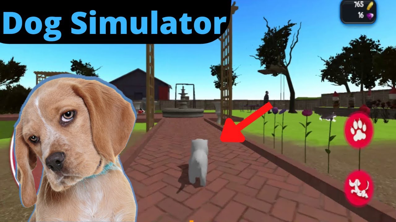 The Naughty little dog! so funny! (DogSimulator) - YouTube