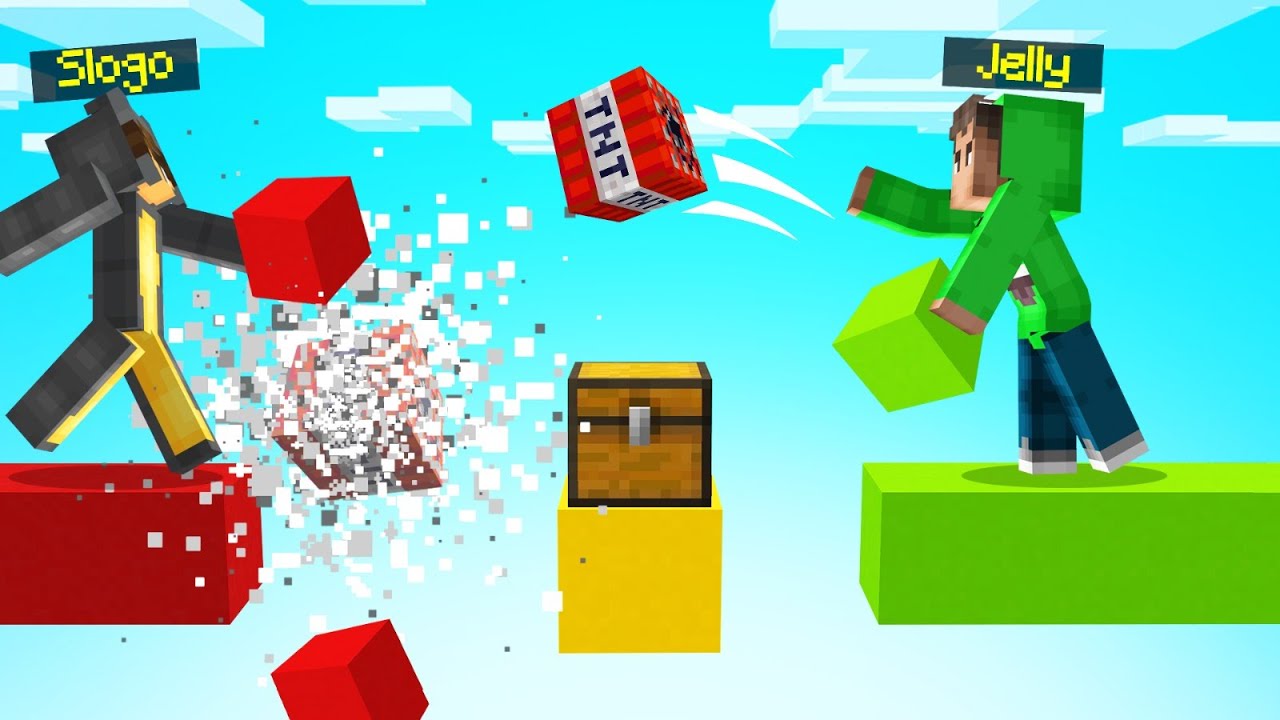 Playing BRIDGE WARS For The FIRST TIME In MINECRAFT... - YouTube