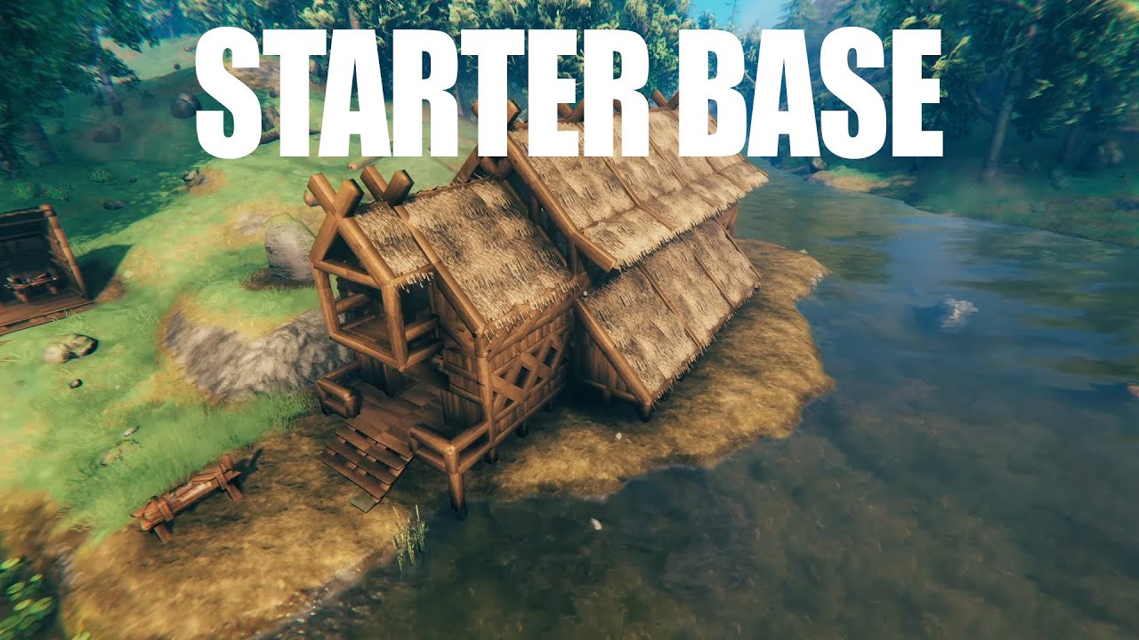 Starter Base Build | Valheim - YouTube