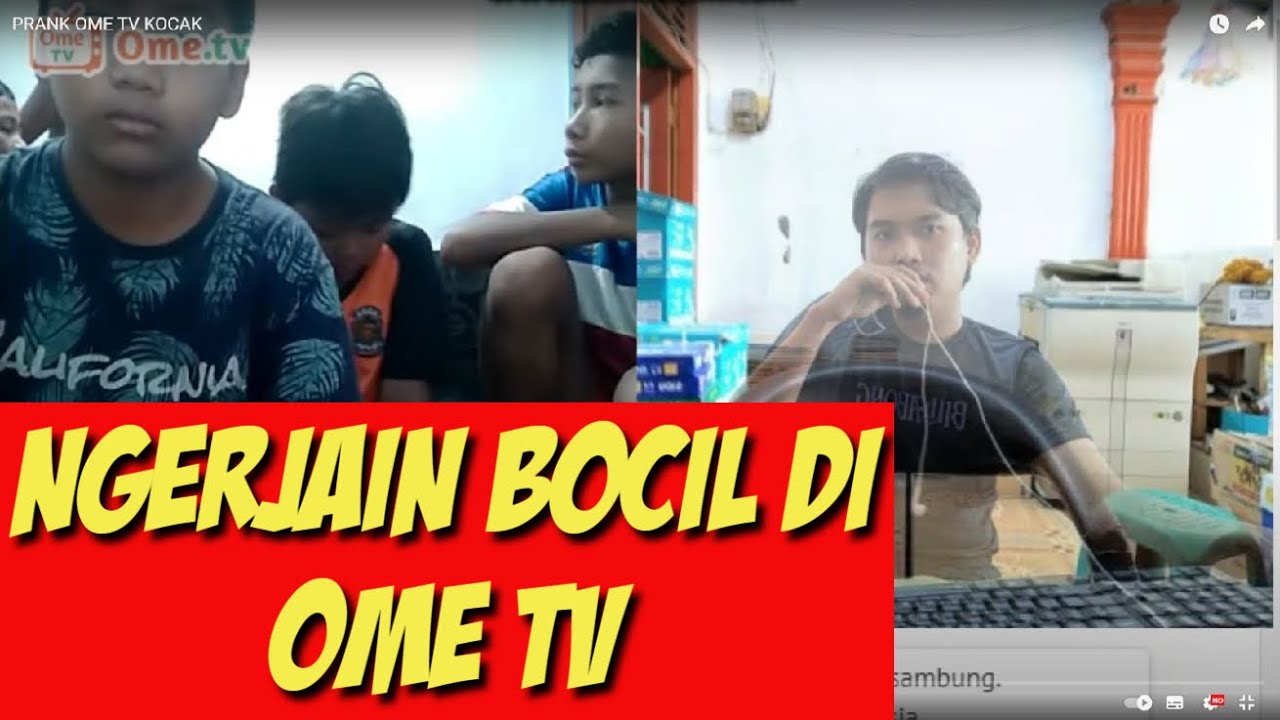 PRANK BOCIL OME TV KOCAK #9 - YouTube
