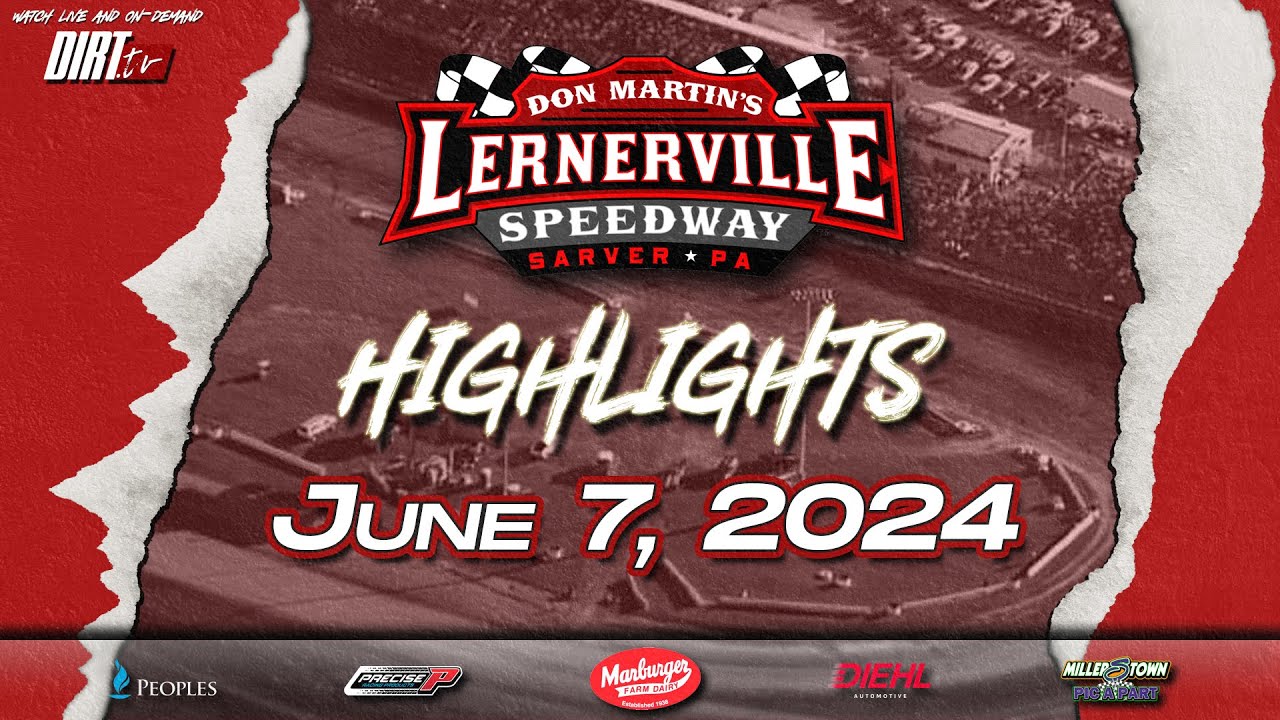 Lernerville Speedway // June 7, 2024 // Highlights - YouTube