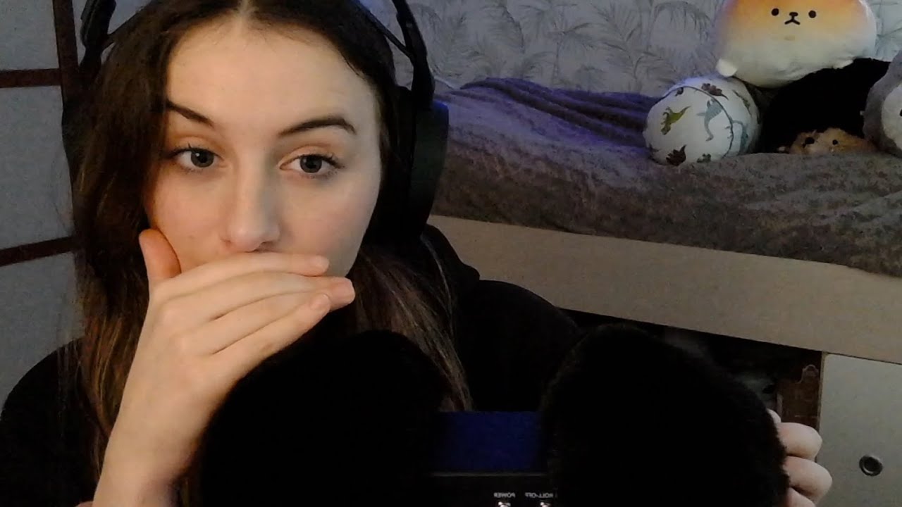 [ASMR]| Tongue Flutter NO Talking (3Dio, yeti, with and without reverb ...