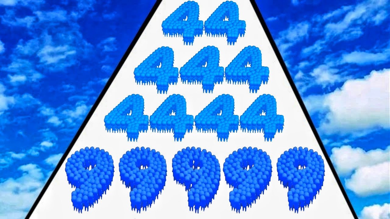 Number Running Game (vs) Crowd Number Run 3D - All Levels Gameplay ...