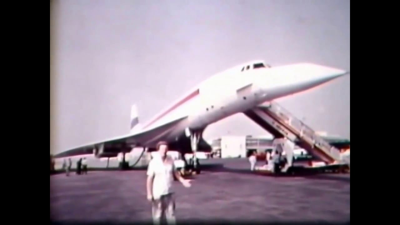 Total Solar Eclipse 1973 and Concorde 001 at Las Palmas Gran Canaria ...