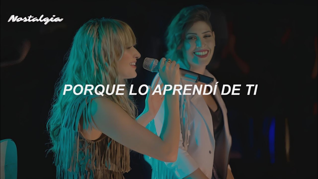 Ha*Ash - Lo Aprendí De Ti (Letra/Lyrics) - YouTube