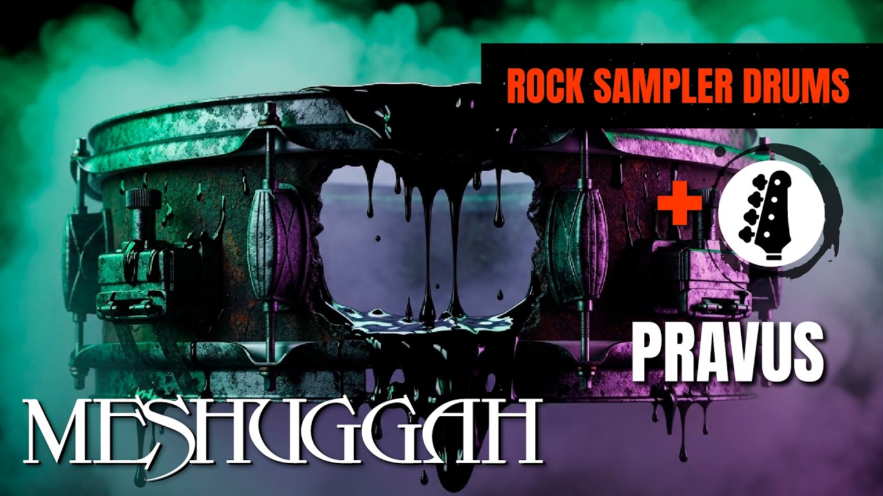 Meshuggah - Pravus (DRUM TRACK) 🥁 + BASS - YouTube
