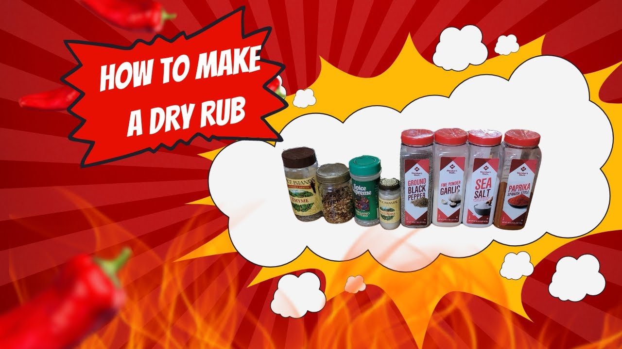 How to Make a Dry Rub: The Best meat seasoning - YouTube
