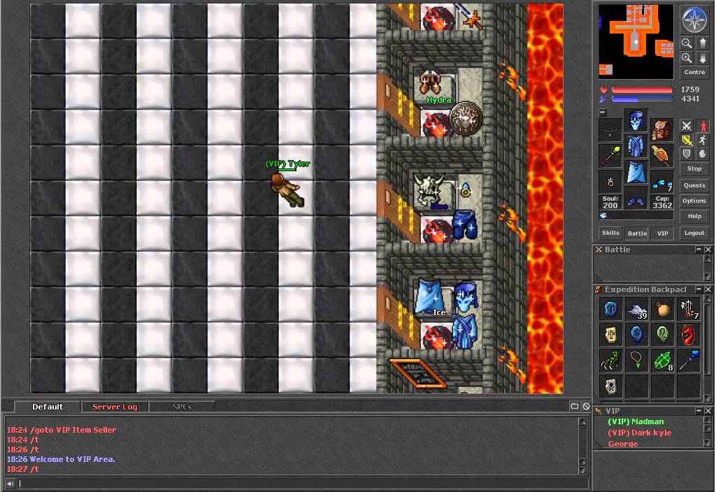 tibia ot server - last stand server - YouTube