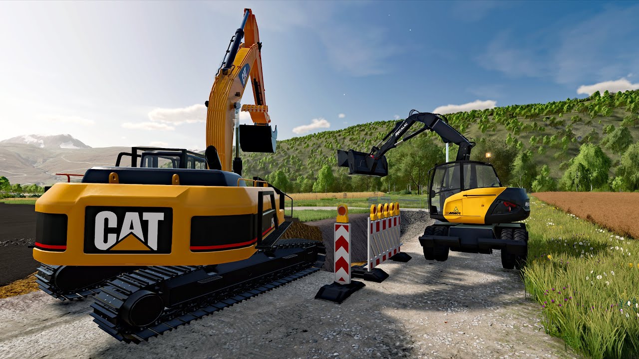 FS22 - Map Rennebu 001 🌲🚧🌲 - Forestry, Farming and Construction - 4K ...