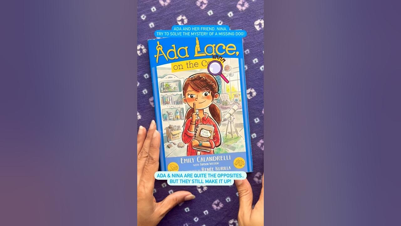 Ada Lace Adventures book 1 - Ada Lace, on the Case #shorts #kidsbooks # ...