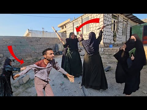 Conflict between Agha Mohammad's second mother-in-law: The old woman's support for the first wife