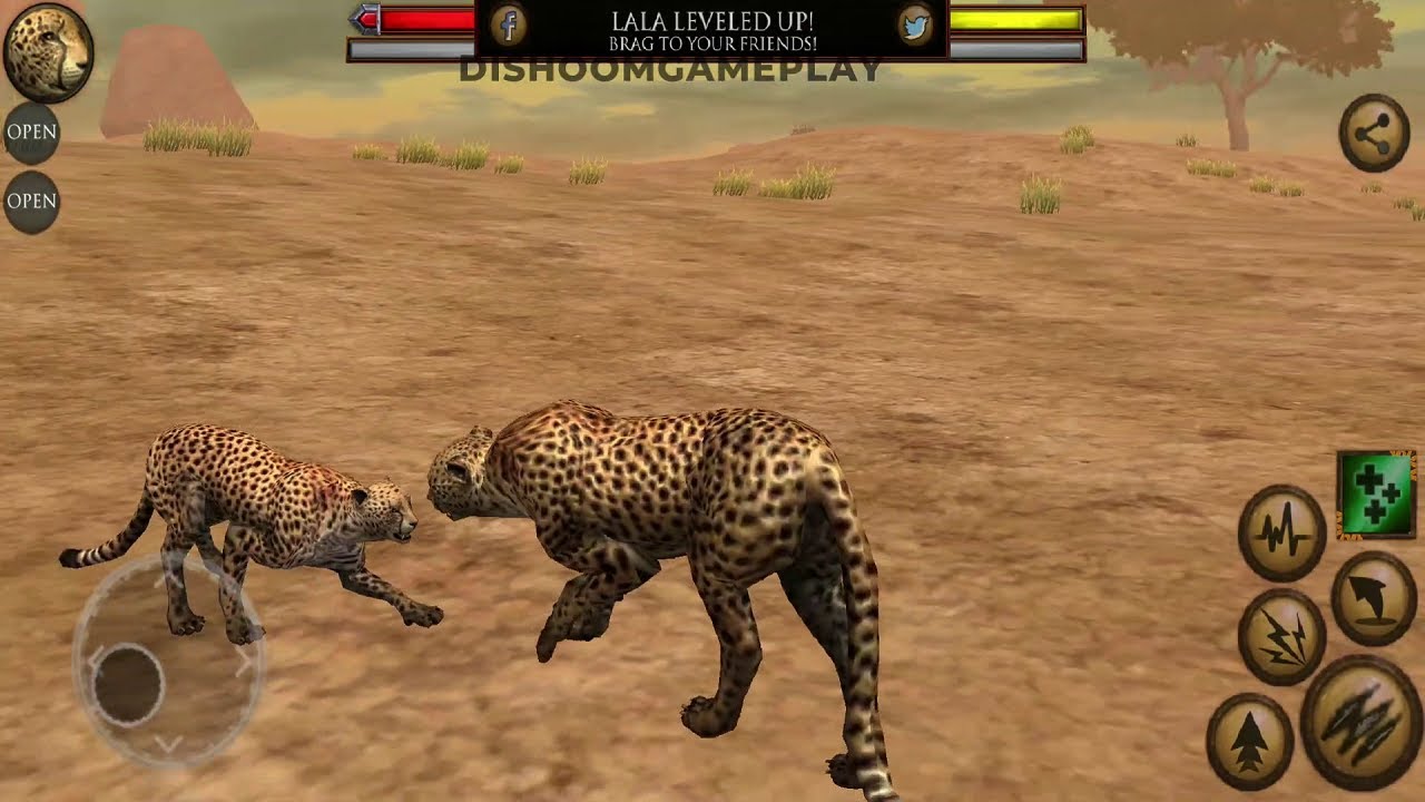 Ultimate Savanna Simulator - Cheetah Vs Lion, Tiger, Leopard, Crocodile ...