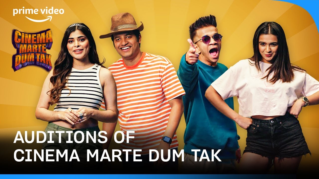 Audition Footage Leaks | Cinema Marte Dum Tak | Prime Video India - YouTube