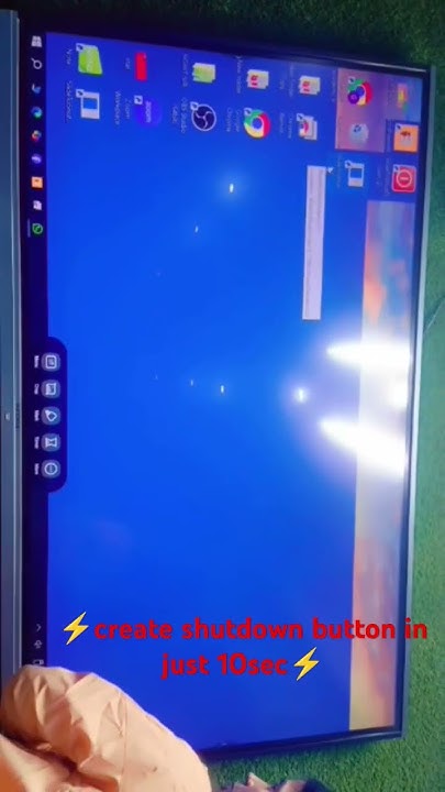 Create shutdown button in just 10sec🔥#viral#shorts#shortvideo#computer# - YouTube