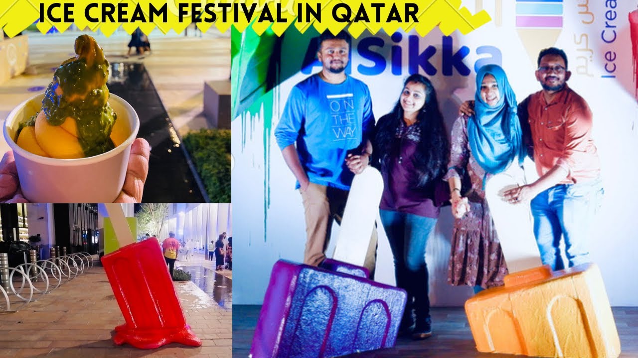 Ice cream festival in Qatar|AlSikka icecream festival|Gourmet ...