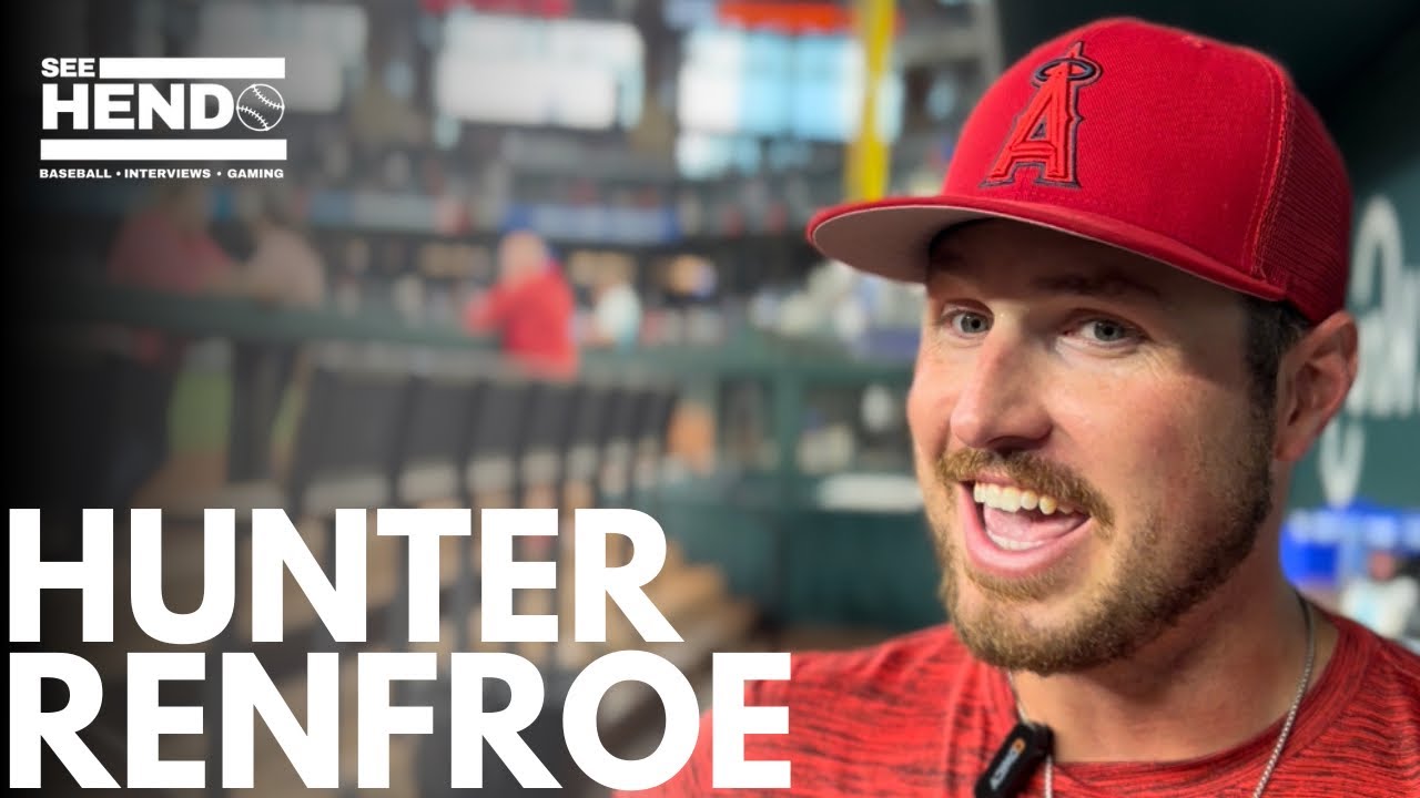 Hunter Renfroe talks favorite players, mlb the show, hunter renfrow nfl ...