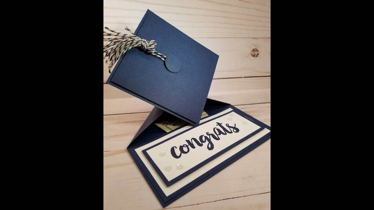 Graduation Easel Card - YouTube
