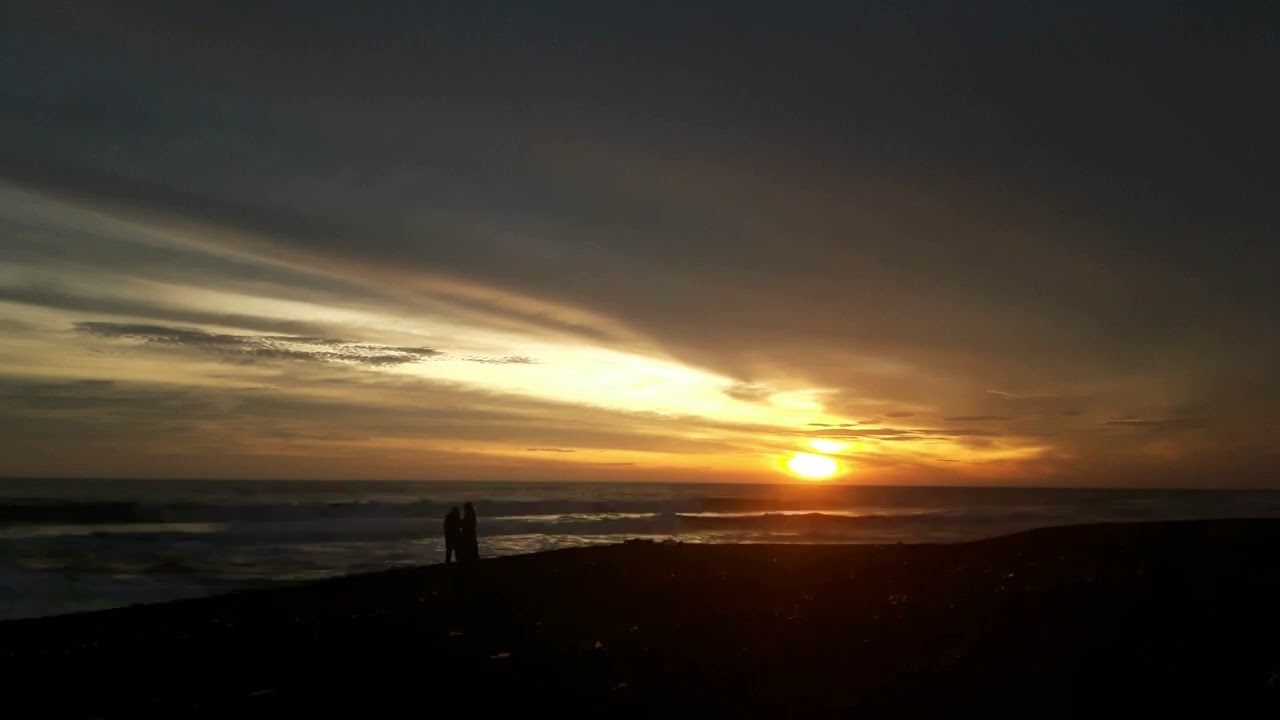 Natural Sunset | Beach Sunset | No Copyright background video - YouTube