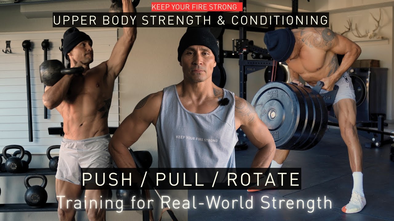 Functional Fitness Workout: Push, Pull & Rotation Training for Real ...