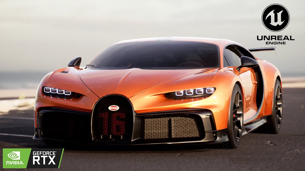 Bugatti Chiron pur sport // Unreal Engine | ray tracing | Automotive ...